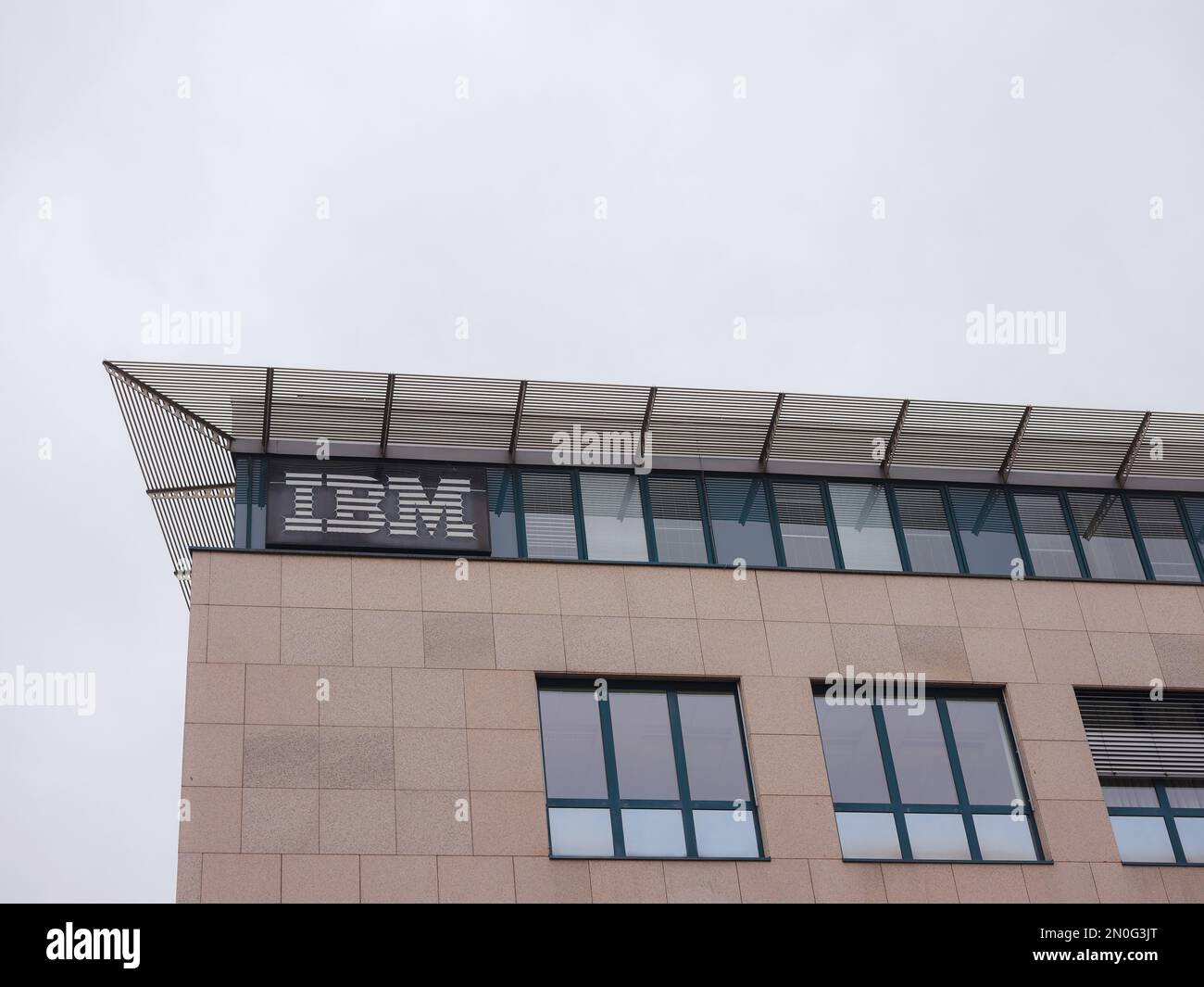 Munich, Germany - August 5, 2022 : IBM (International Business Machines ...