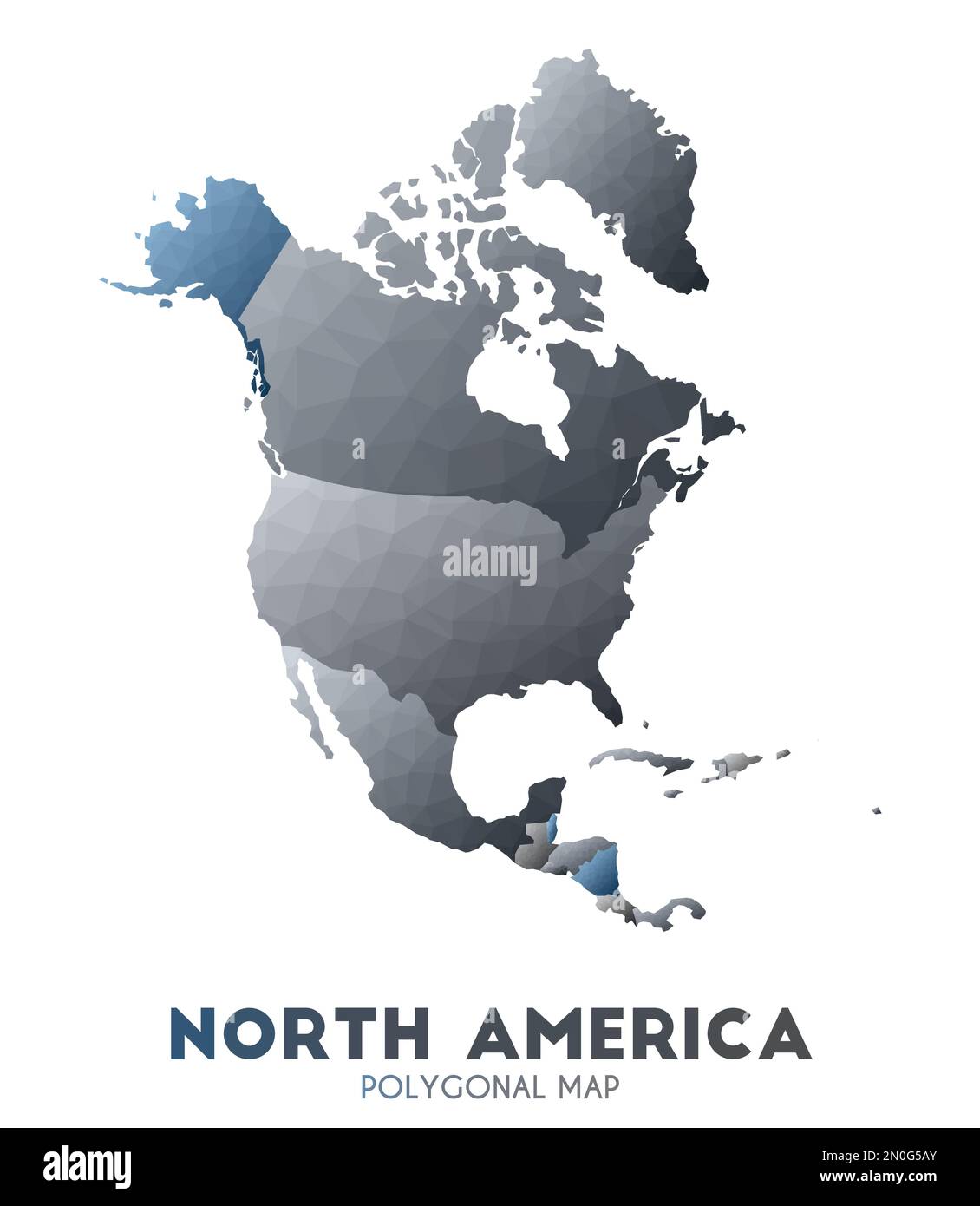 North america Map Actual Low Poly Style Continent Map Posh Vector north-america-map-actual-low-poly-style-continent-map-posh-vector