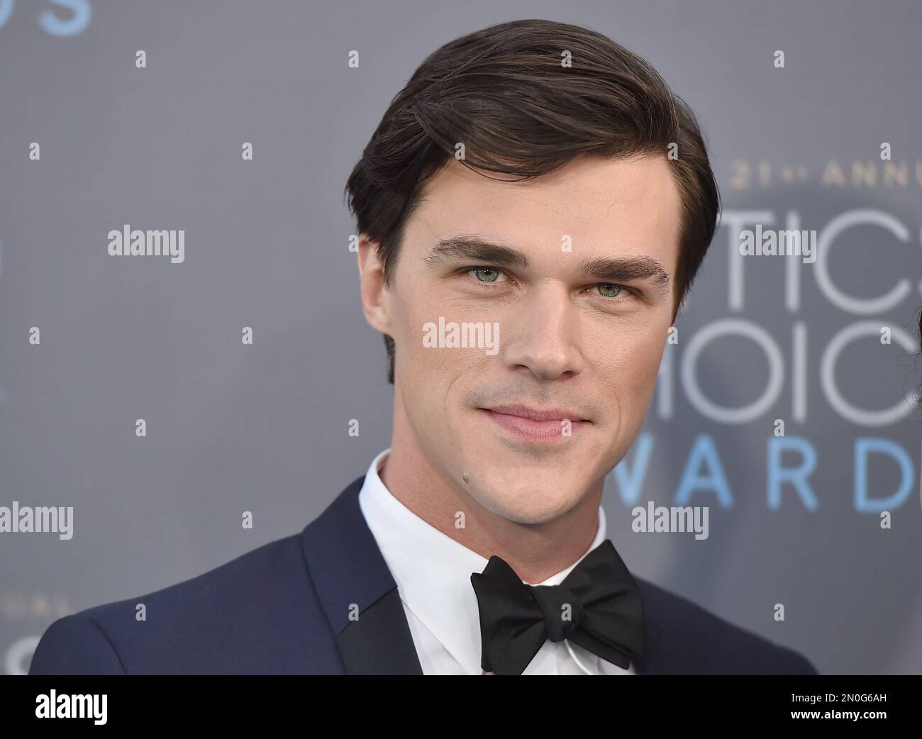 Finn Wittrock arrives at the 21st annual Critics' Choice Awards at the ...