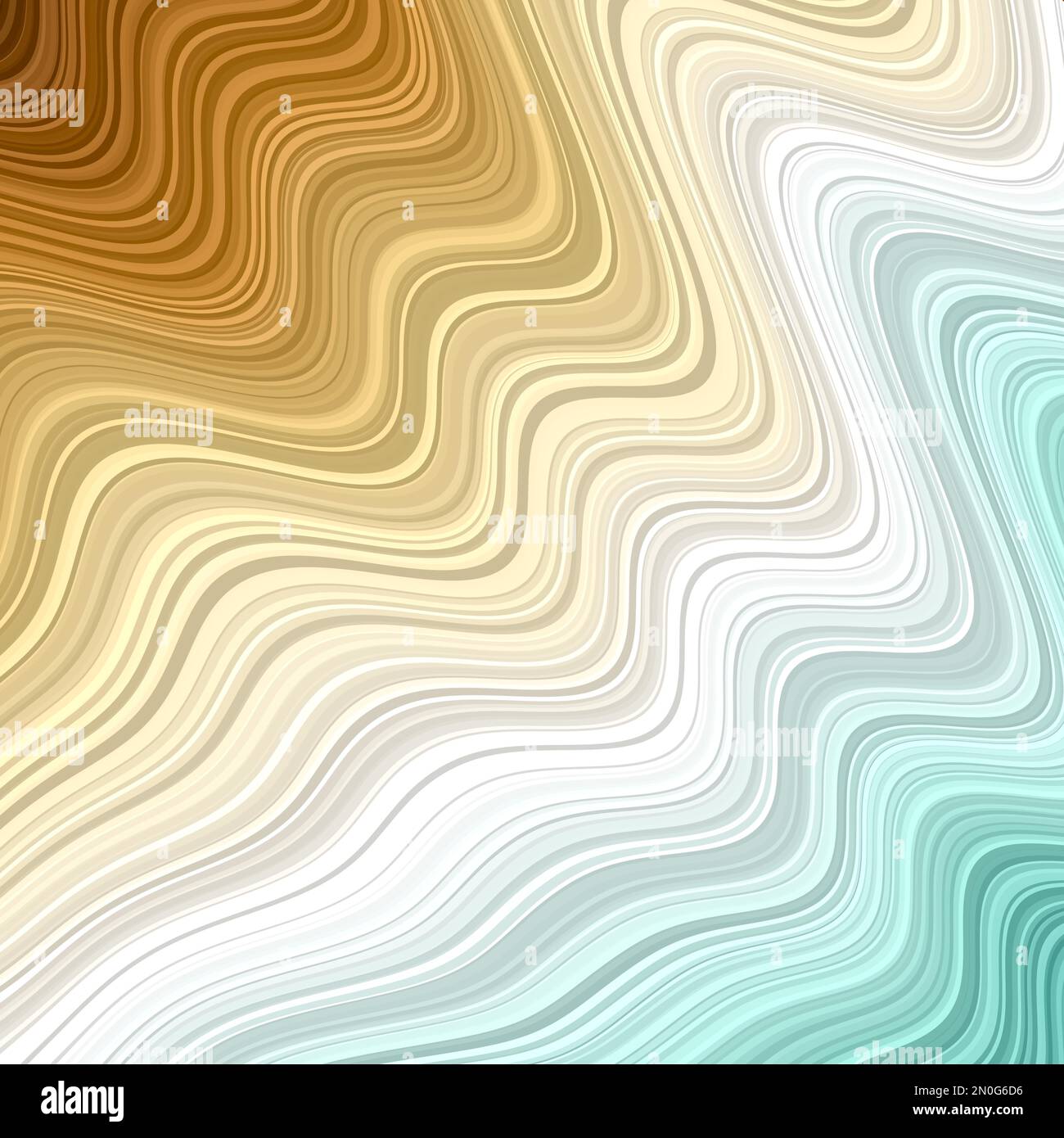 Wavy background. Elegant background in brown blue green colors. EPS10 ...