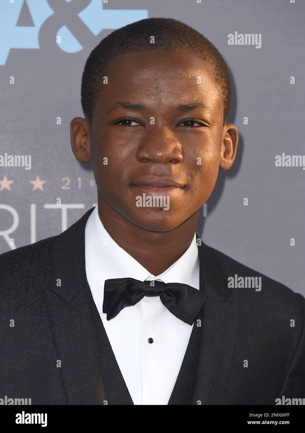 Abraham Attah arrives at the 21st annual Critics' Choice Awards at the ...