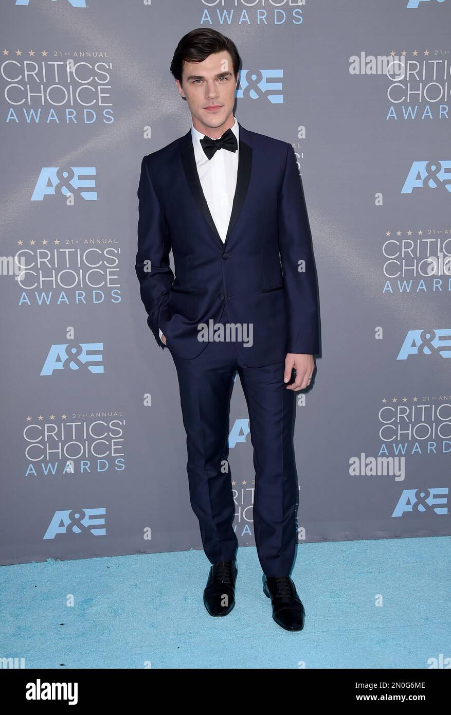 Finn Wittrock arrives at the 21st annual Critics' Choice Awards at the ...