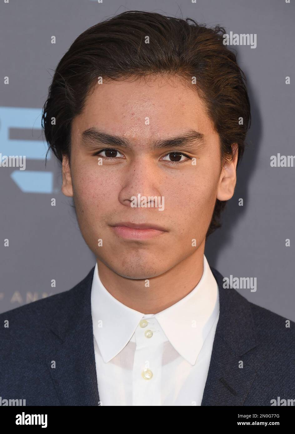 Forrest Goodluck arrives at the 21st annual Critics' Choice Awards at ...