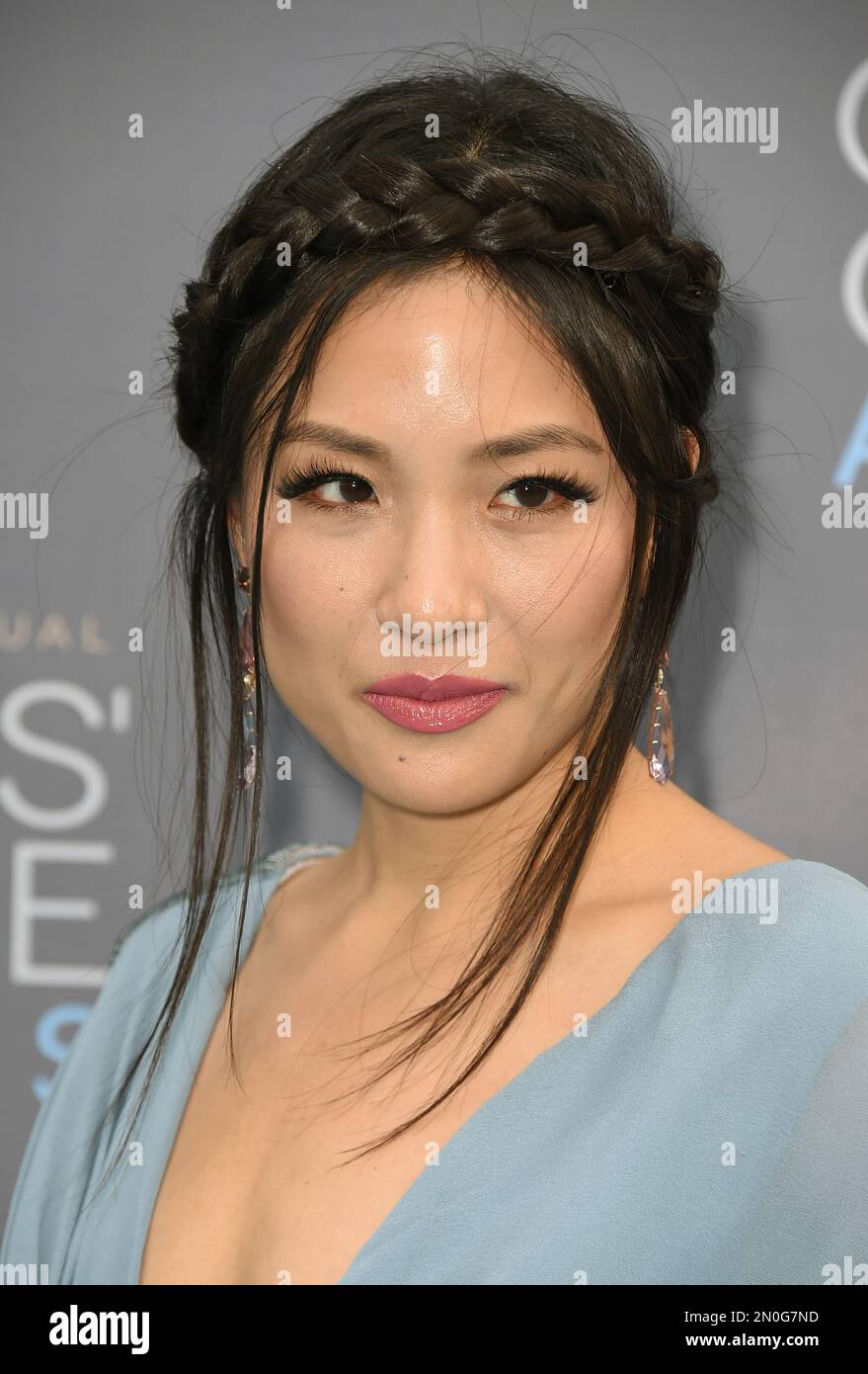 Constance Wu arrives at the 21st annual Critics' Choice Awards at the ...