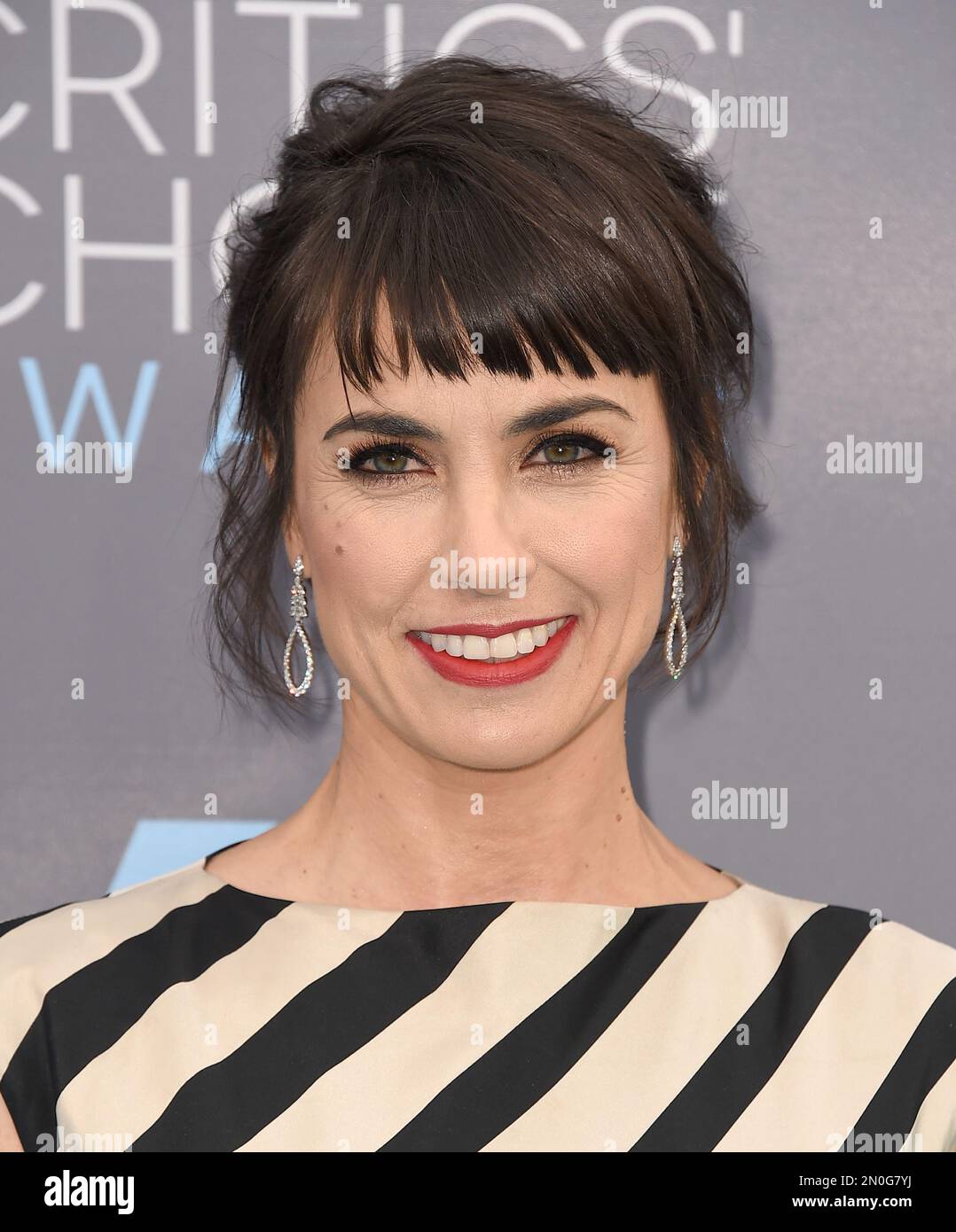Constance Zimmer arrives at the 21st annual Critics' Choice Awards at ...