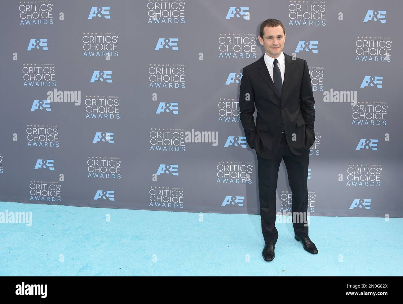 Hugh Dancy arrives at the 21st annual Critics' Choice Awards at the ...