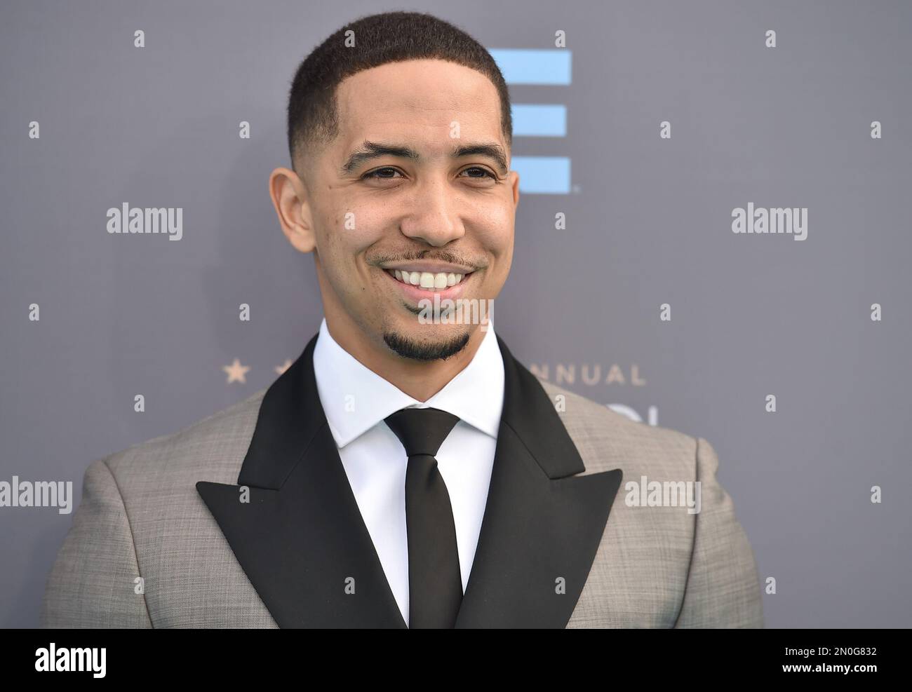 Neil Brown Jr. arrives at the 21st annual Critics' Choice Awards at the ...