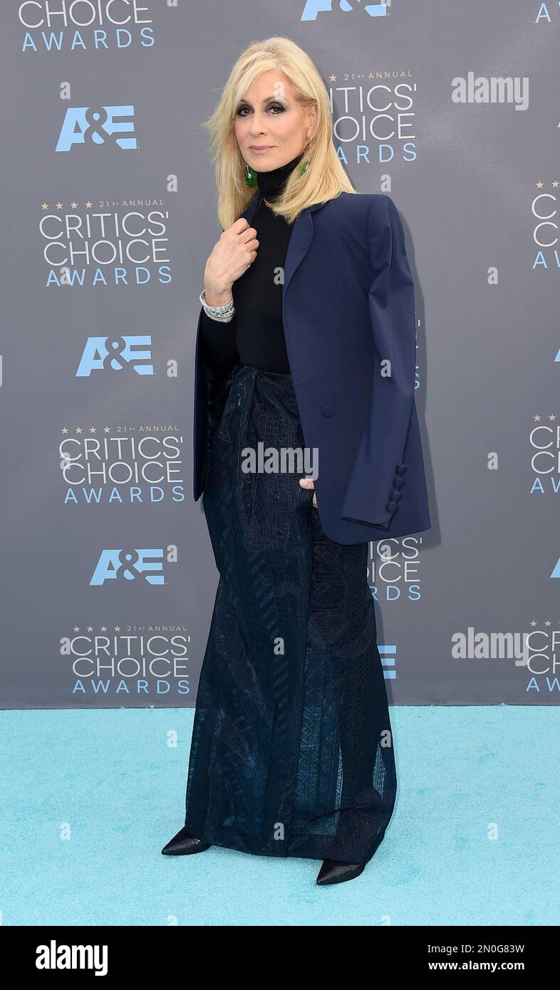 Judith Light arrives at the 21st annual Critics' Choice Awards at the ...