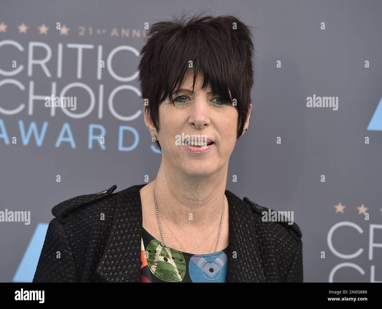 Diane Warren arrives at the 21st annual Critics' Choice Awards at the ...
