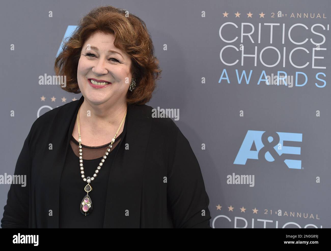 Margo Martindale arrives at the 21st annual Critics' Choice Awards at ...