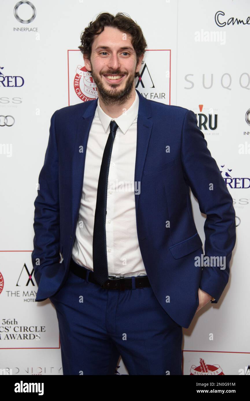 Blake Harrison poses for photographers at the Critics Circle Awards at ...
