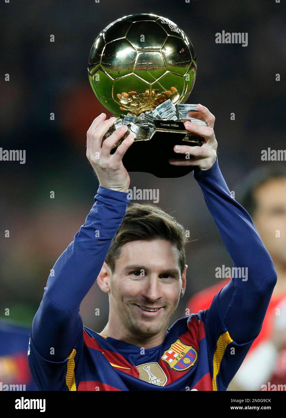 Lionel messi argentina ballon d'or hi-res stock photography and images ...