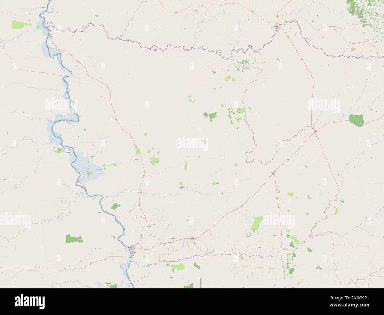 Map of concepcion hi-res stock photography and images - Alamy
