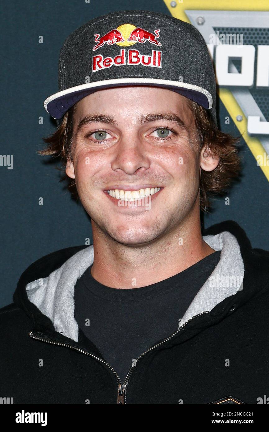 Ryan Sheckler attends the MONSTER JAM Event held at Angel Stadium on ...