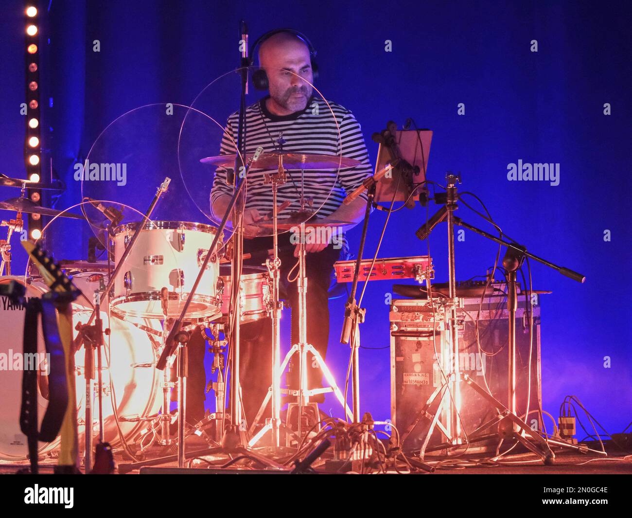 Tommaso Graziani during the Italian singer Music Concert Filippo ...