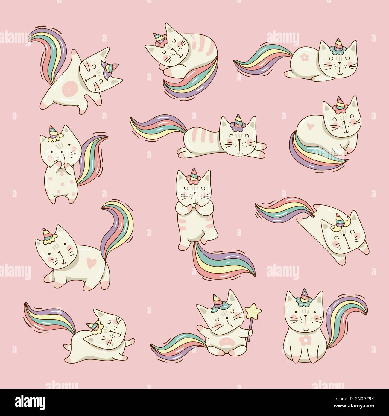 Unicorn Cats Rule
