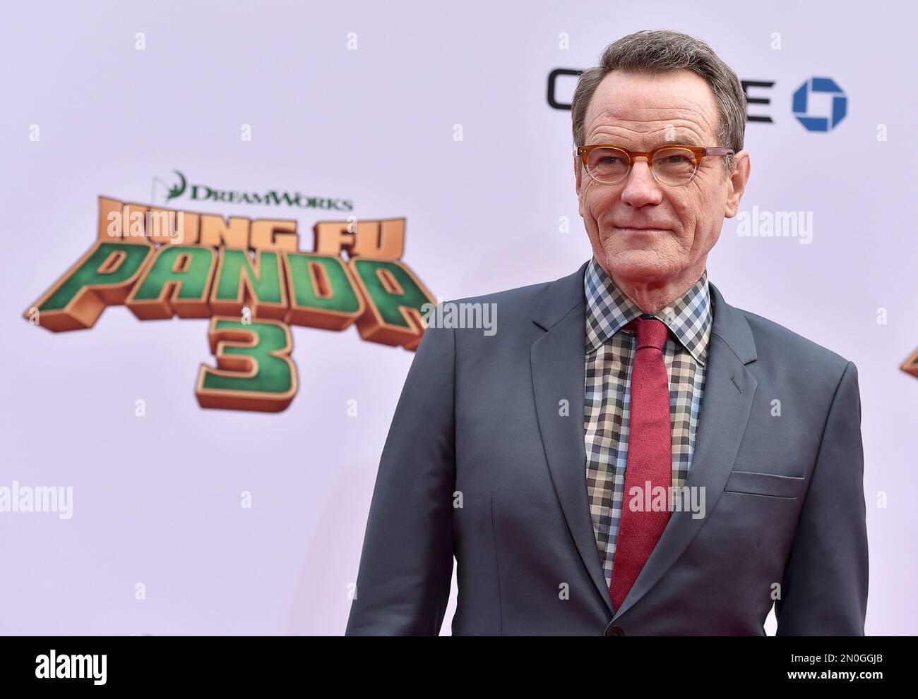 Bryan Cranston arrives at the world premiere of "Kung Fu Panda 3" at ...
