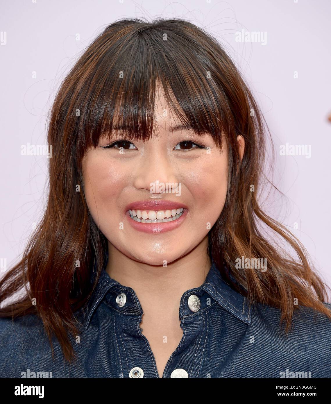 Haley Tju arrives at the world premiere of "Kung Fu Panda 3" at the TCL ...