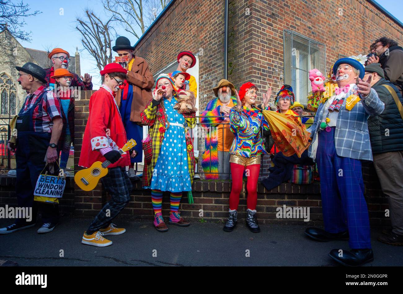 Not clown church service hi-res stock photography and images - Alamy