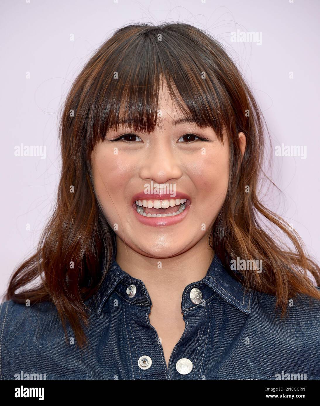 Haley Tju arrives at the world premiere of "Kung Fu Panda 3" at the TCL ...