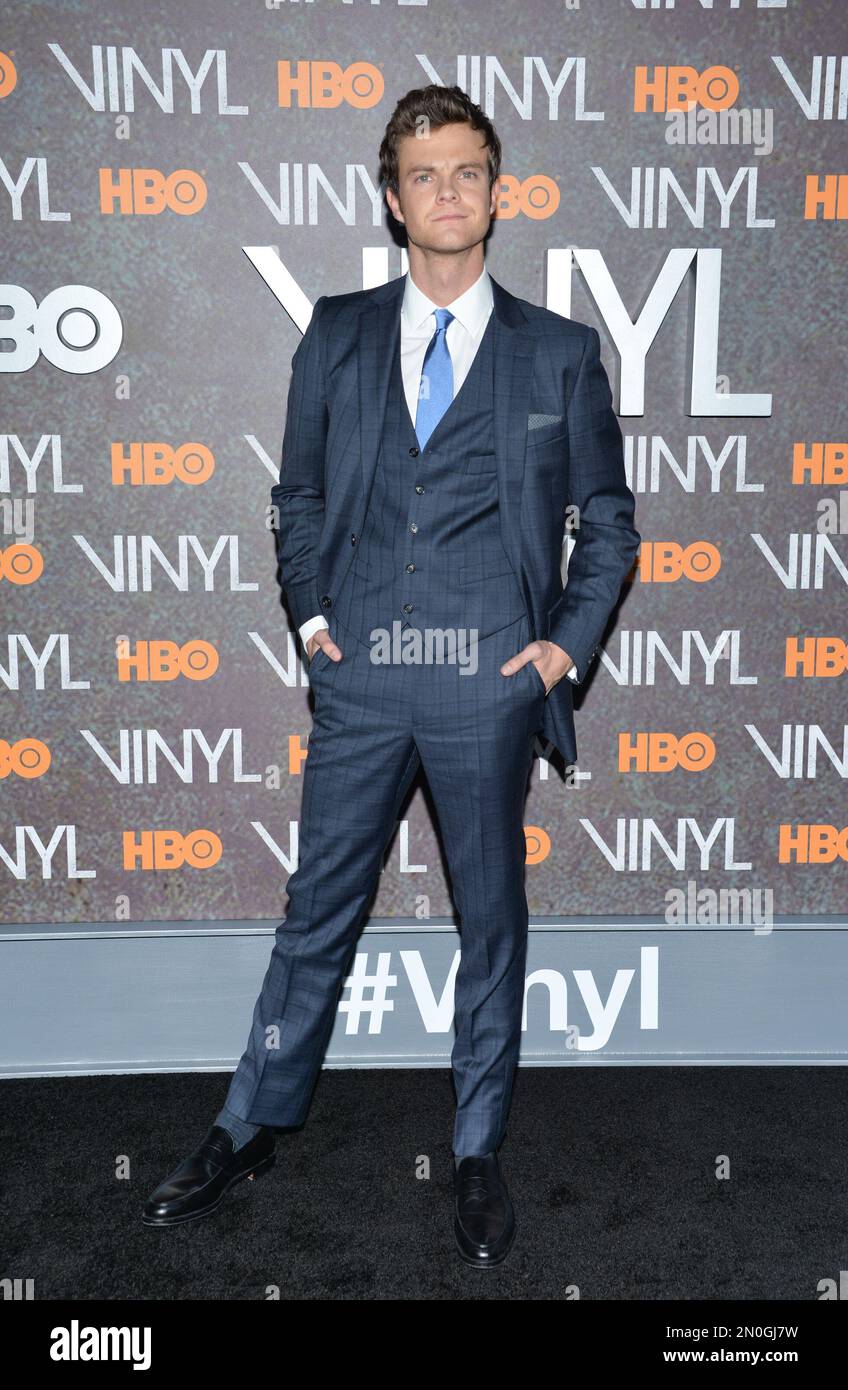 Actor Jack Quaid attends the premiere of HBO's new drama series "Vinyl ...