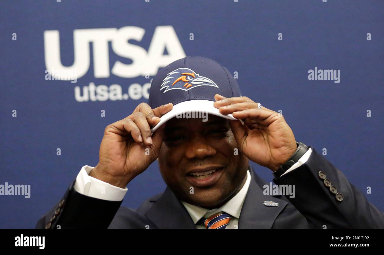 Frank Wilson is introduced as the new head football coach at UTSA ...