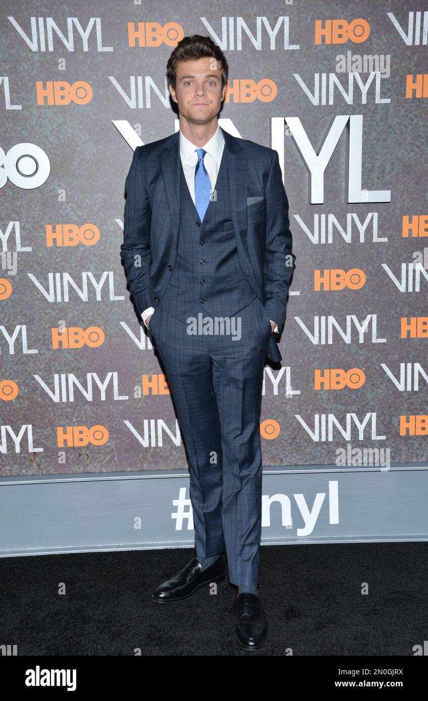 Actor Jack Quaid attends the premiere of HBO's new drama series "Vinyl ...