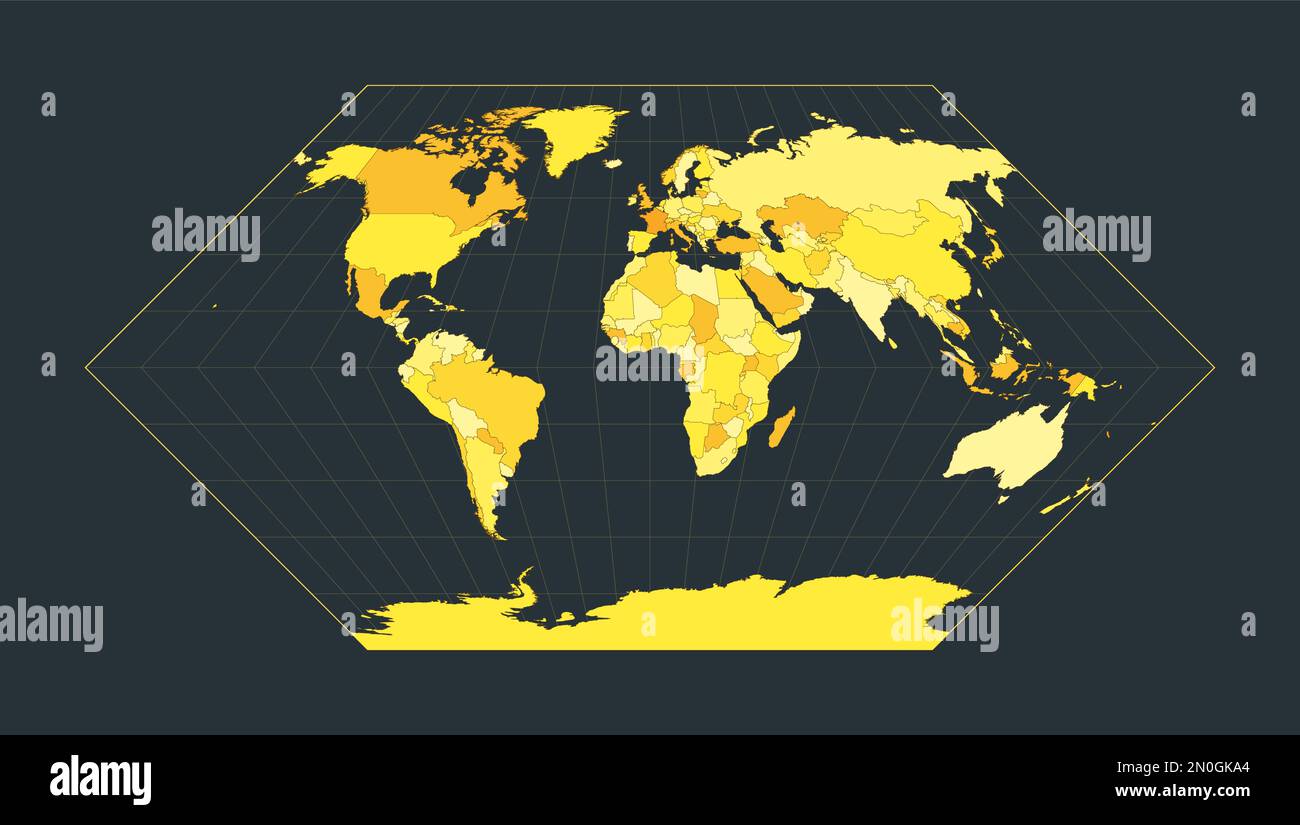 Eckert 1 projection hi-res stock photography and images - Alamy