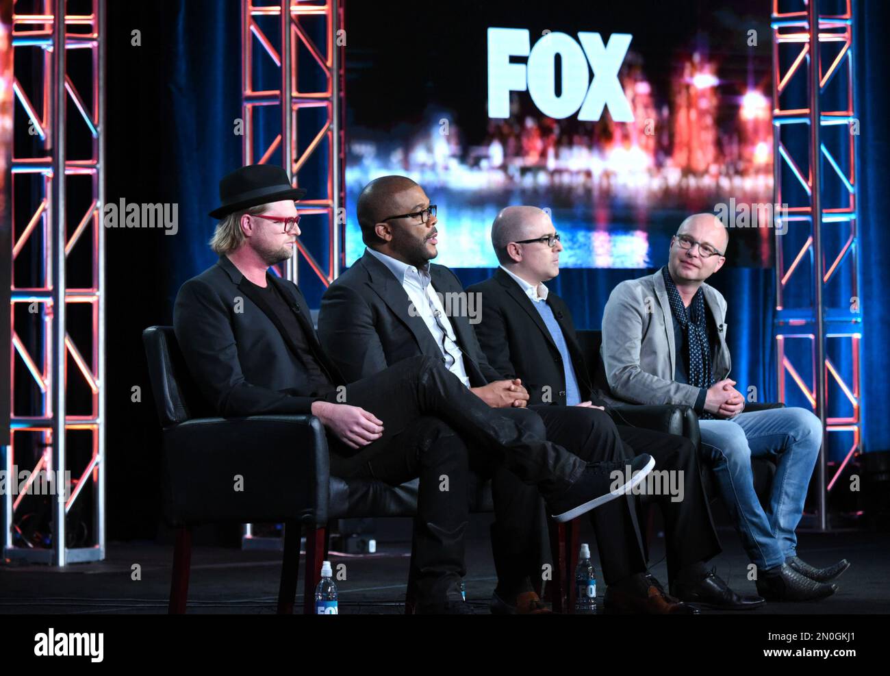 Executive Producer Adam Anders, from left, Tyler Perry, executive ...
