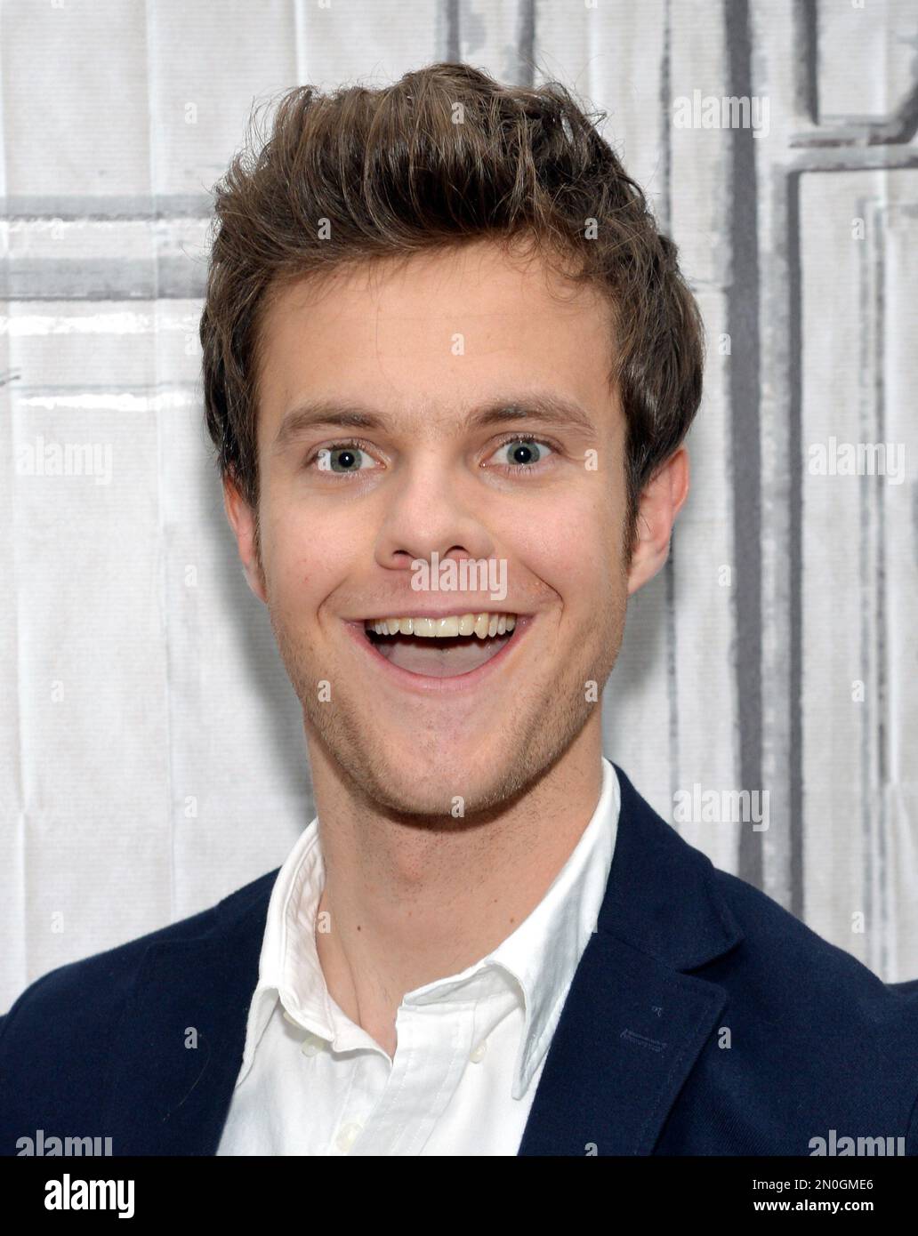 Actor Jack Quaid participates in AOL's BUILD Speaker Series to discuss ...