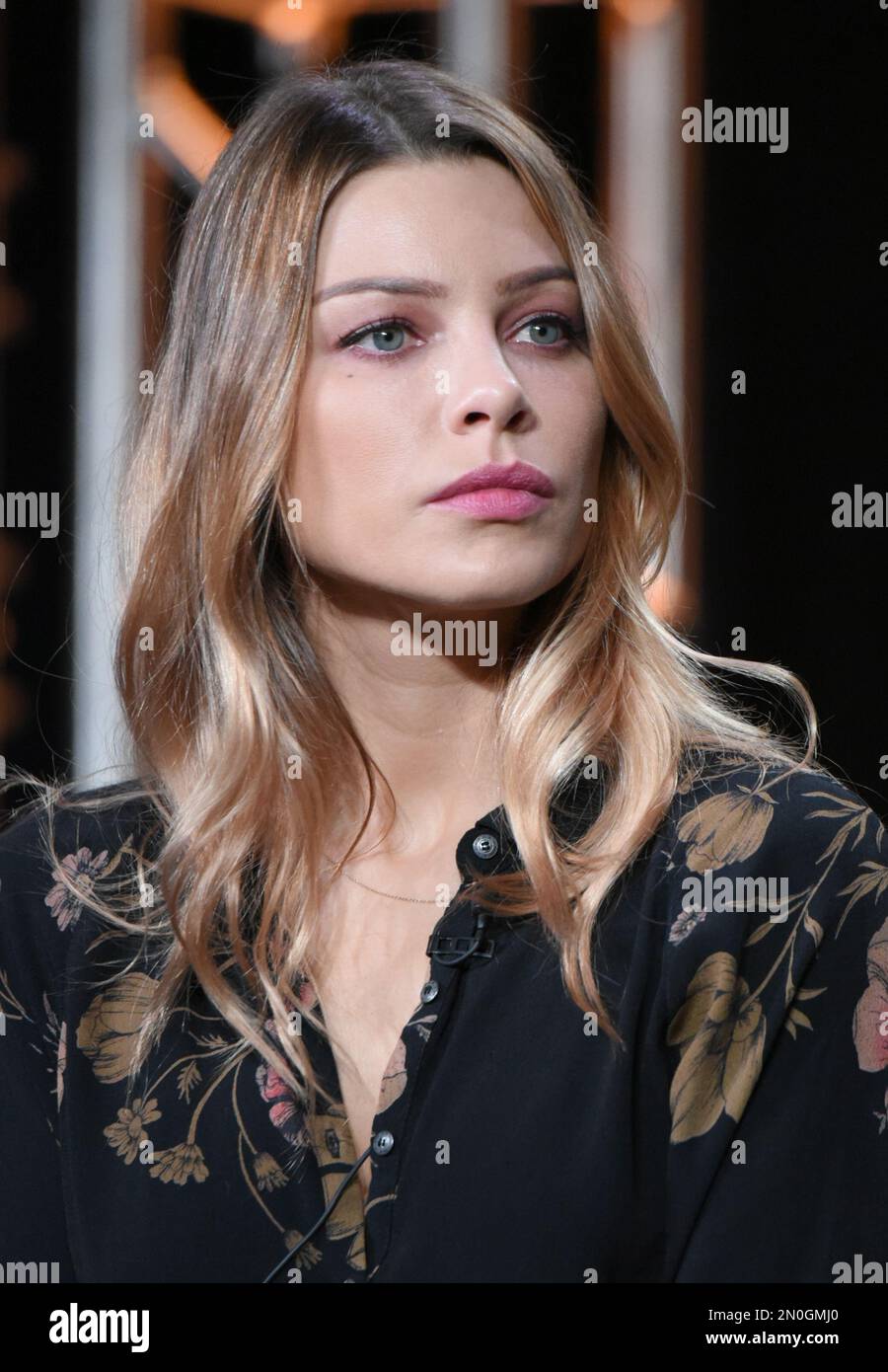 Lauren German participates in the "Lucifer" panel at the Fox Winter TCA ...