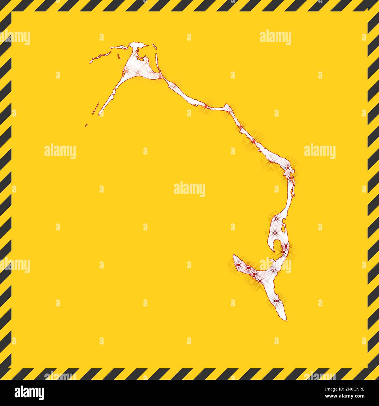 Eleuthera vector map Stock Vector Images - Alamy
