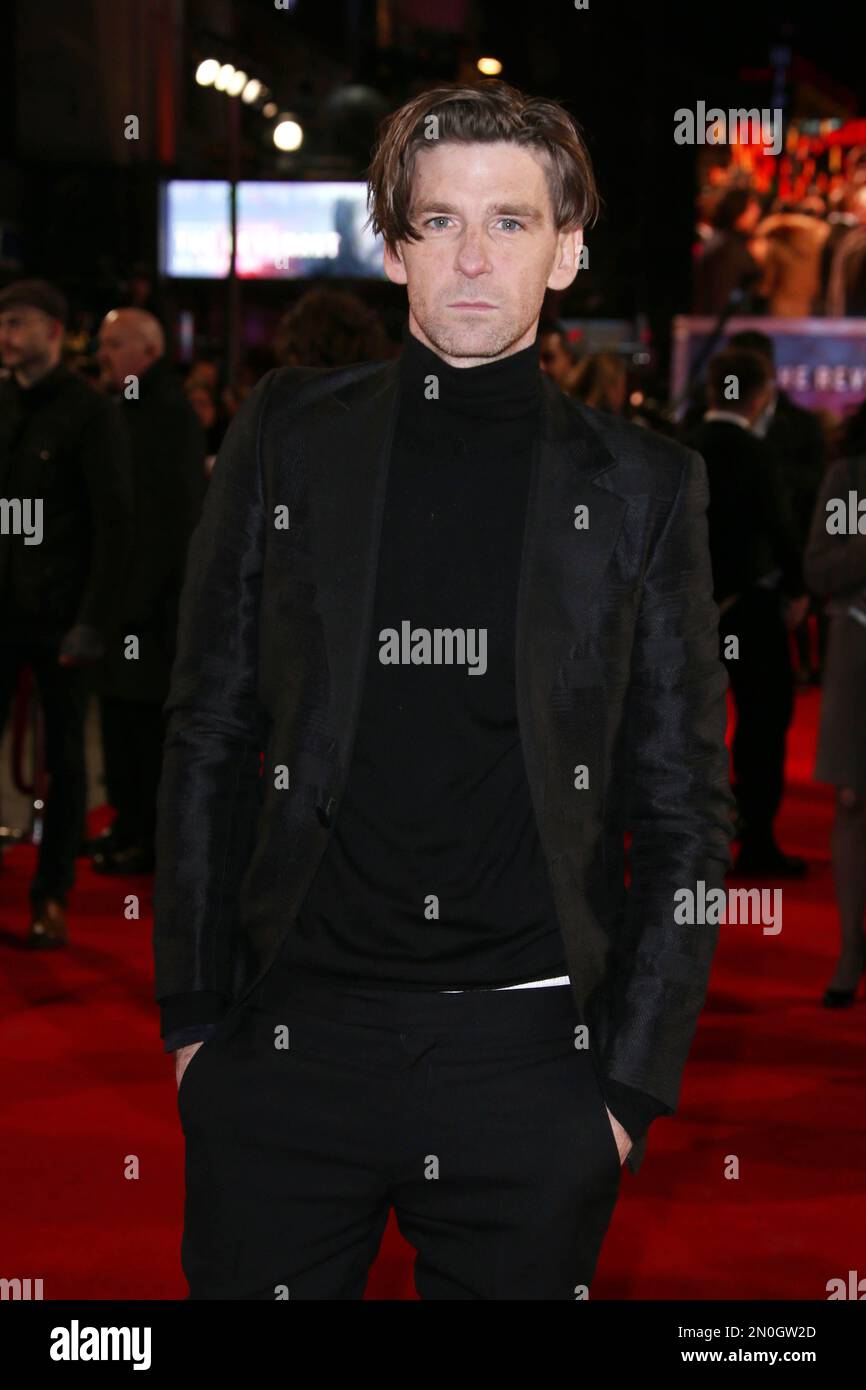 Paul Anderson poses for photographers upon arrival at the premiere of ...