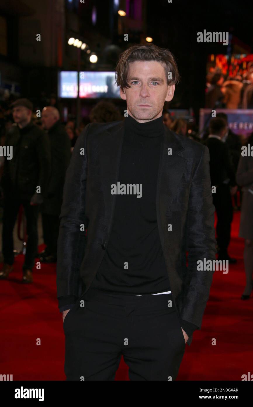 Paul Anderson poses for photographers upon arrival at the premiere of ...