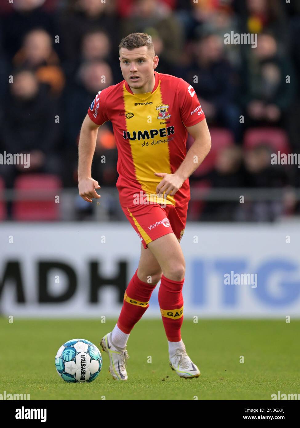 DEVENTER - Philippe Rommens of Go Ahead Eagles during the Dutch premier ...