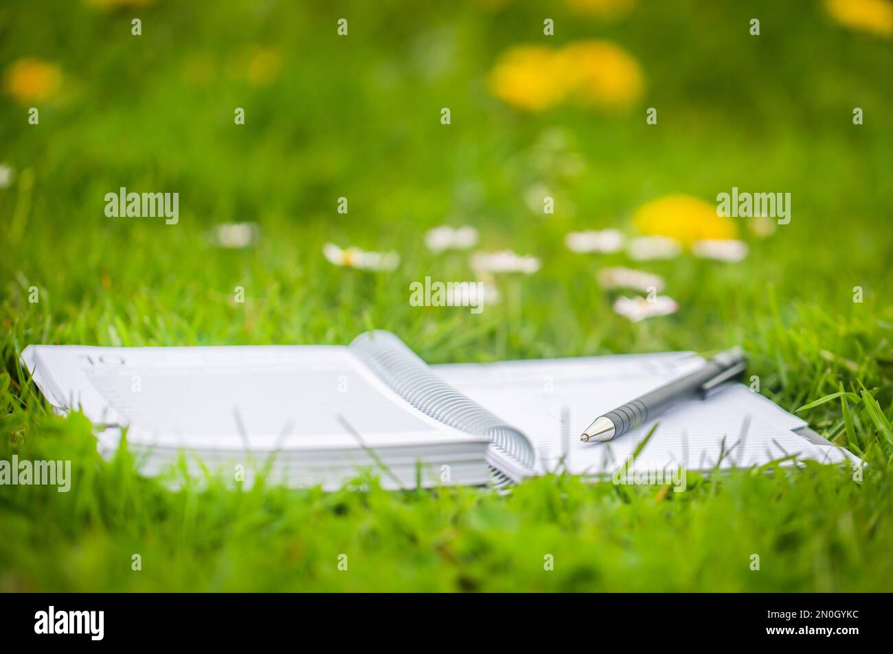 Spring notebook hi-res stock photography and images - Alamy