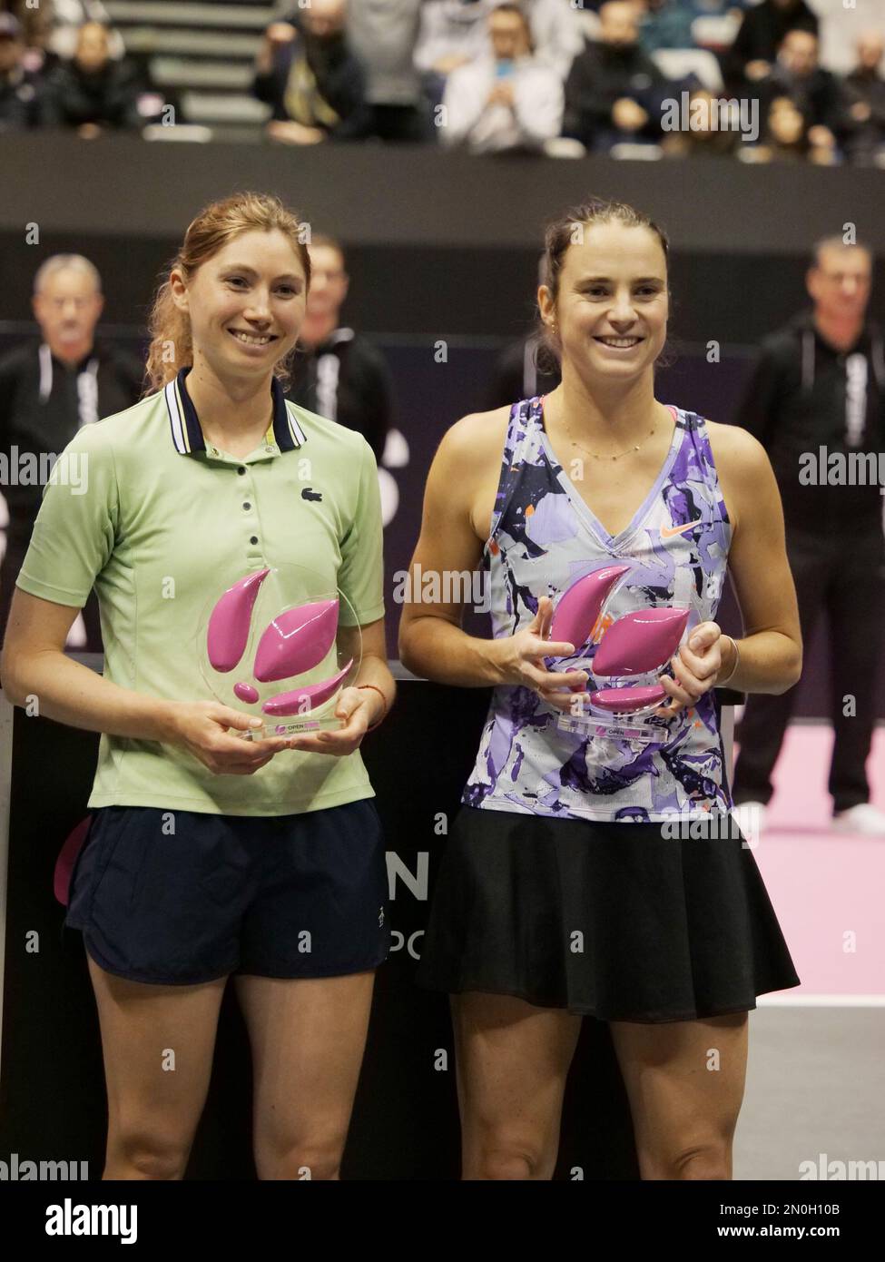 Cristina Bucsa (ESP) - Bibiane Schoofs (NED) winners during the double ...