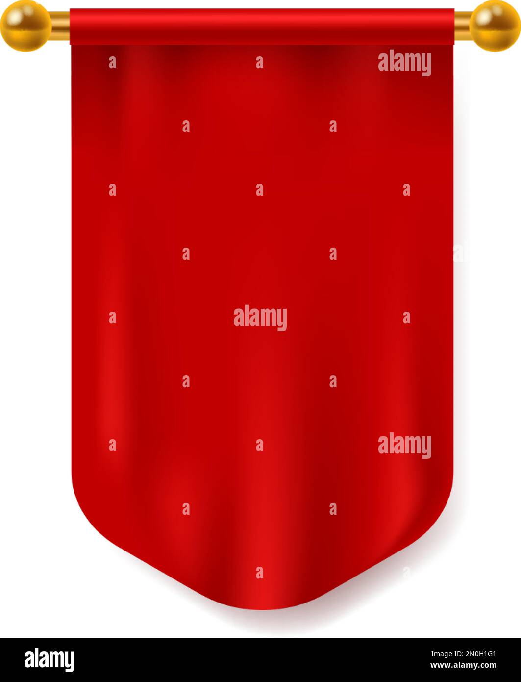 Pennant mockup hi-res stock photography and images - Alamy