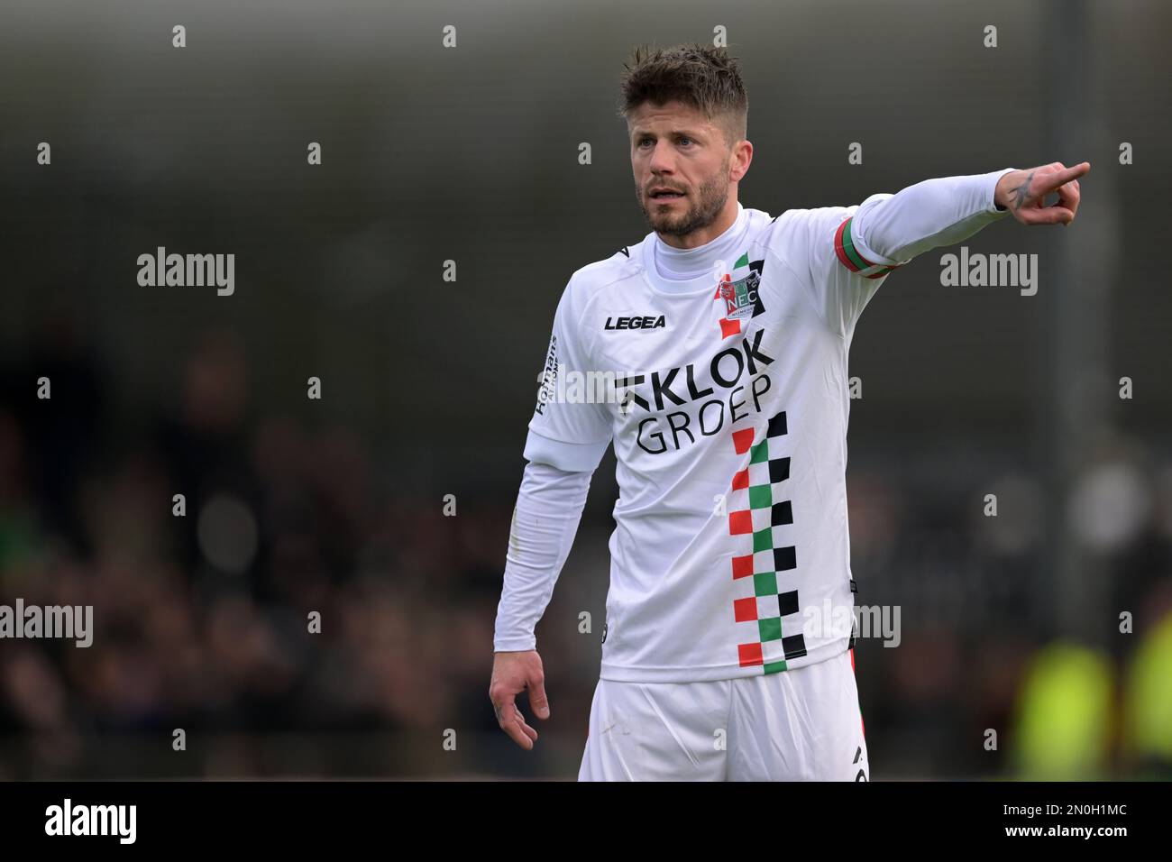 DEVENTER - Lasse Schone of NEC Nijmegen during the Dutch premier league ...