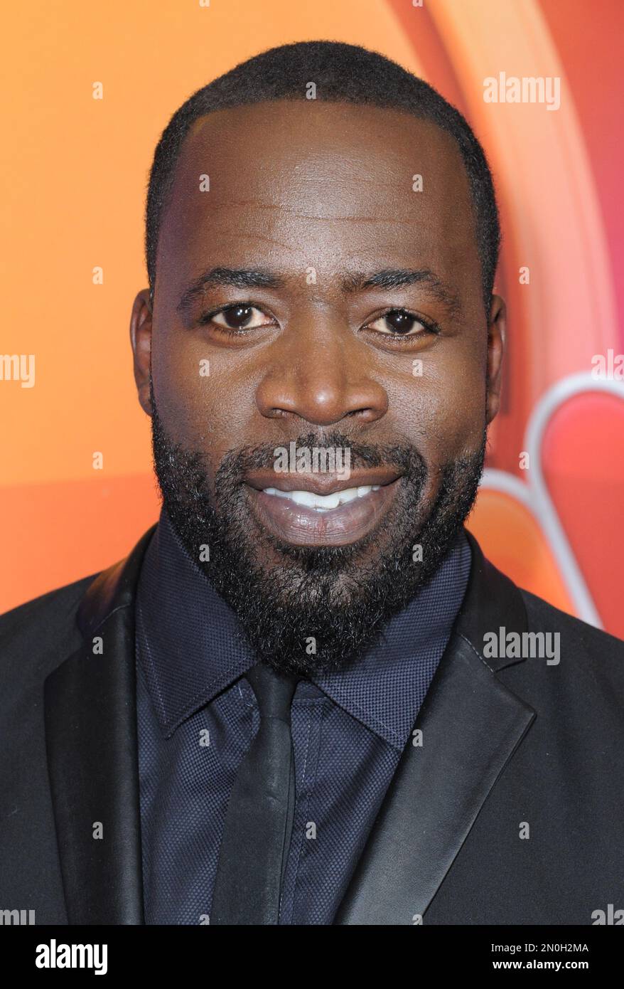 Demetrius Grosse arrives at the NBCUniversal Winter TCA at the Langham Huntington Hotel & Spa on ...