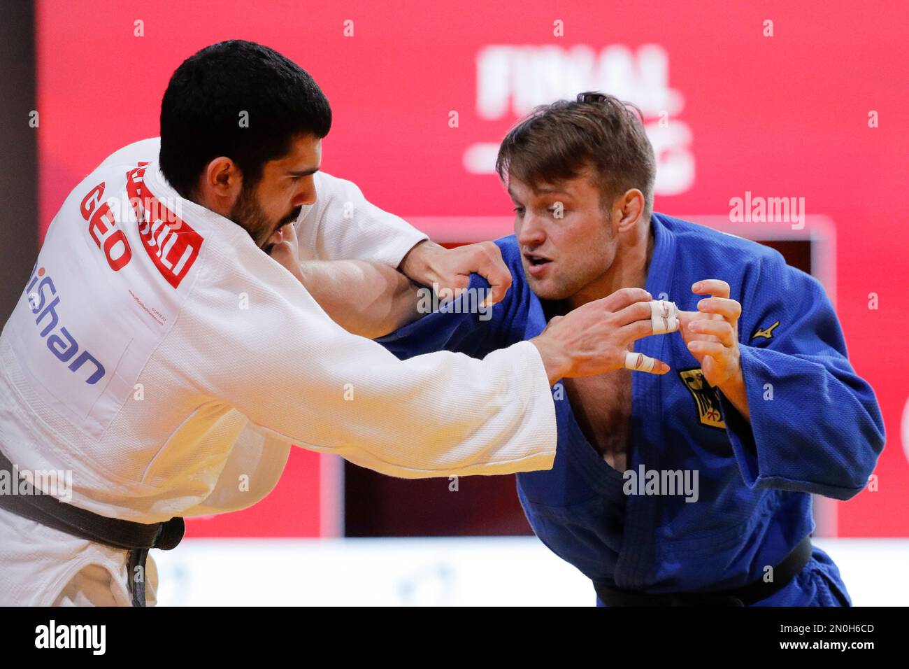 Timo Cavelius (GER) took the silver medal by loosing against Tato ...