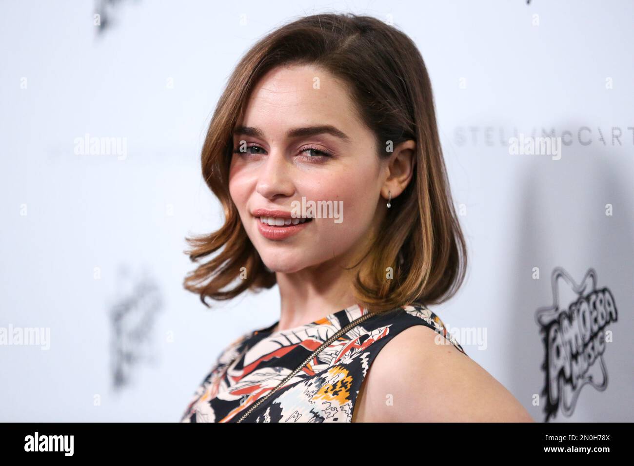 Emilia Clarke arrives at the Stella McCartney Autumn 2016 Presentation ...