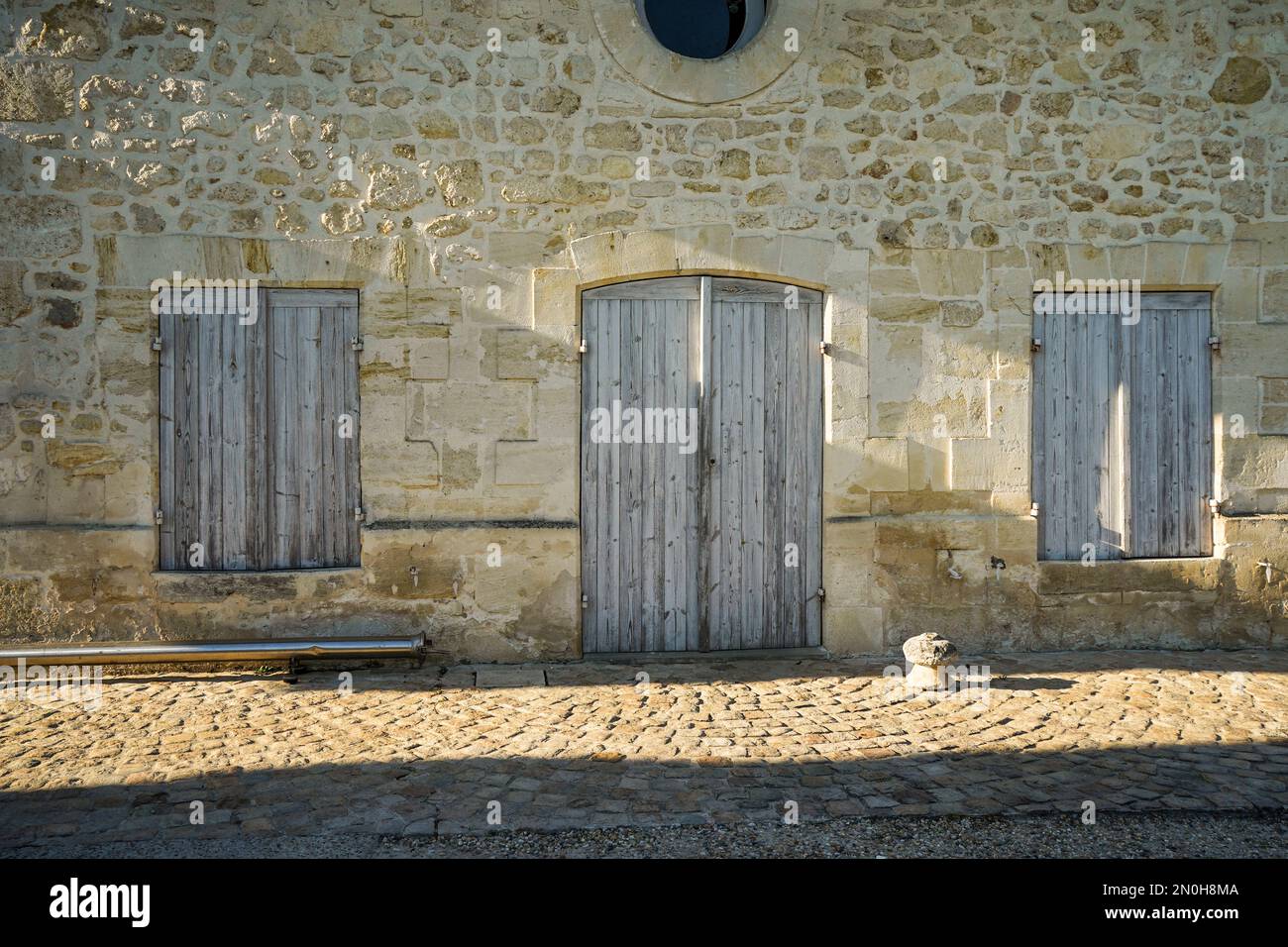 Wine Estate Chateau Carignan, castle, Carignan de Bordeaux, France ...