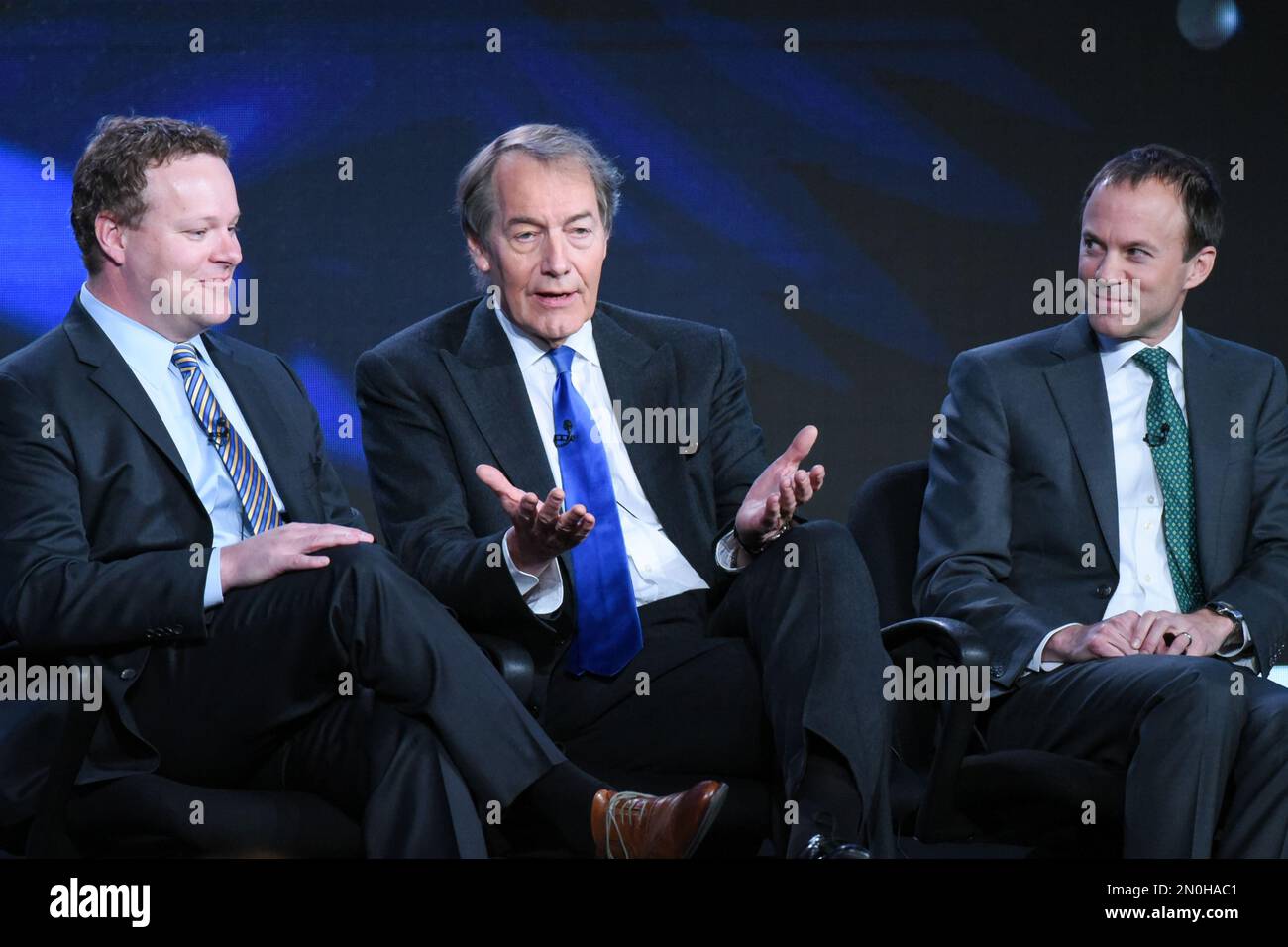 Vice President of Programming, CBS News Chris Licht, from left, host ...