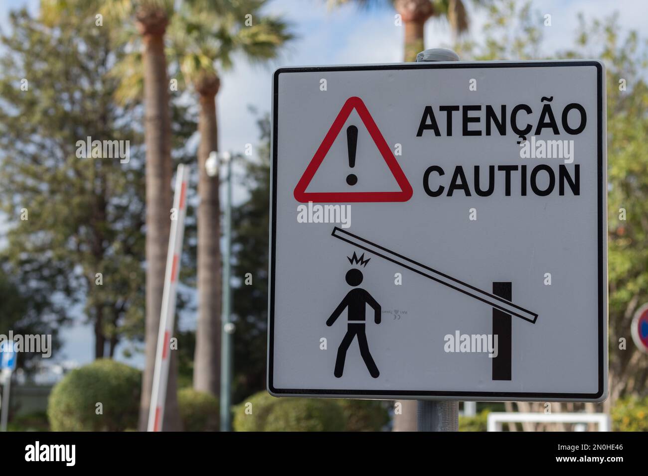 Traffic sign barrier, parking barrier and access control, for security ...