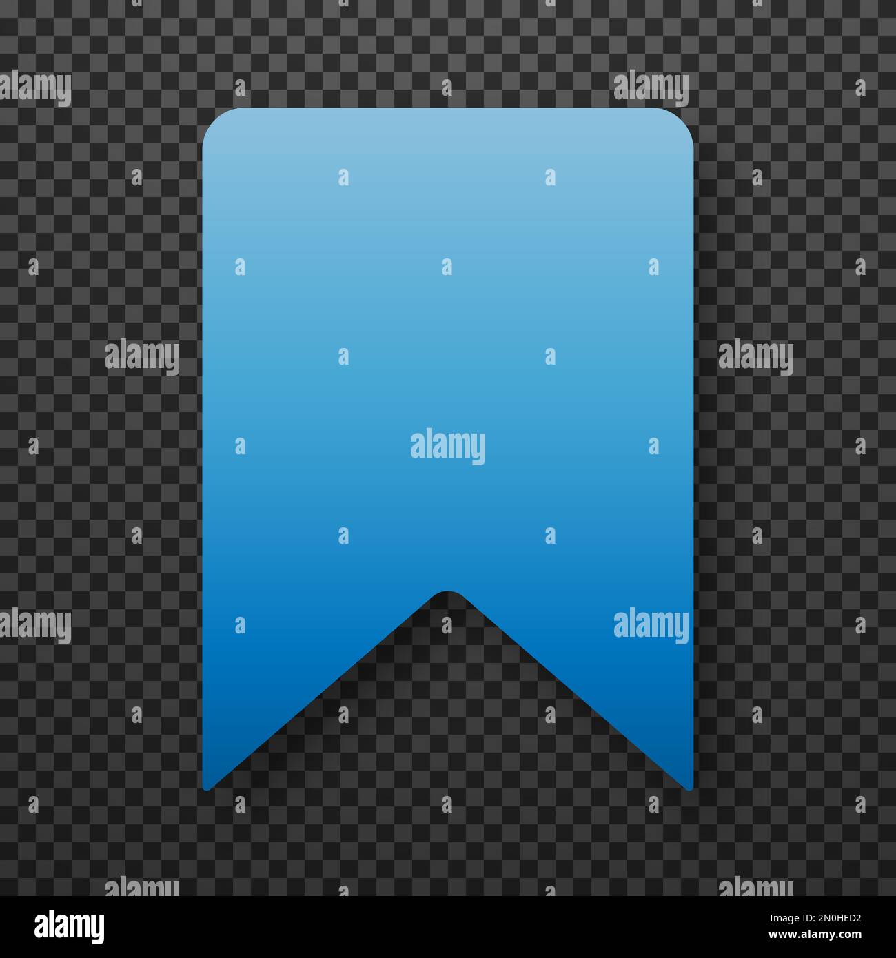 The icon of the favorite is blue on a transparent background. Bookmark ...