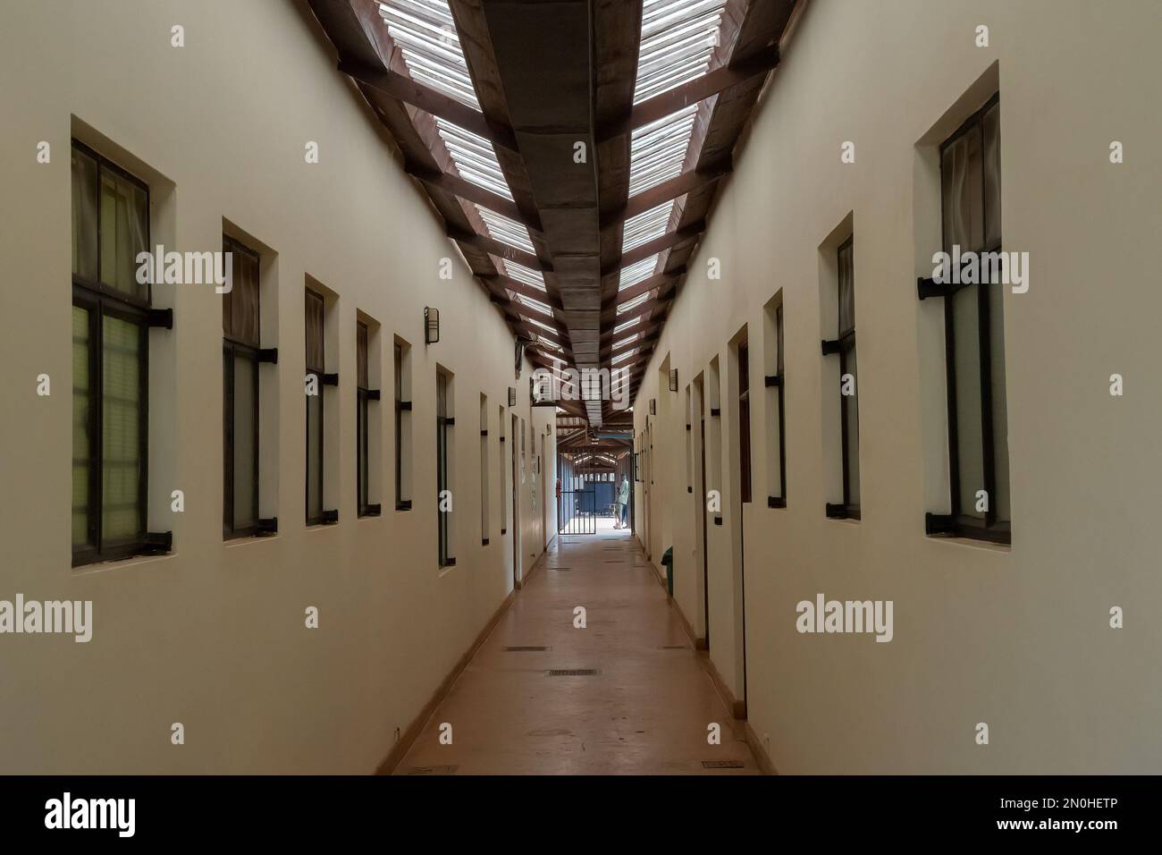 Karatu, Tanzania - October 16th, 2022: A corridor in the FAME medical ...