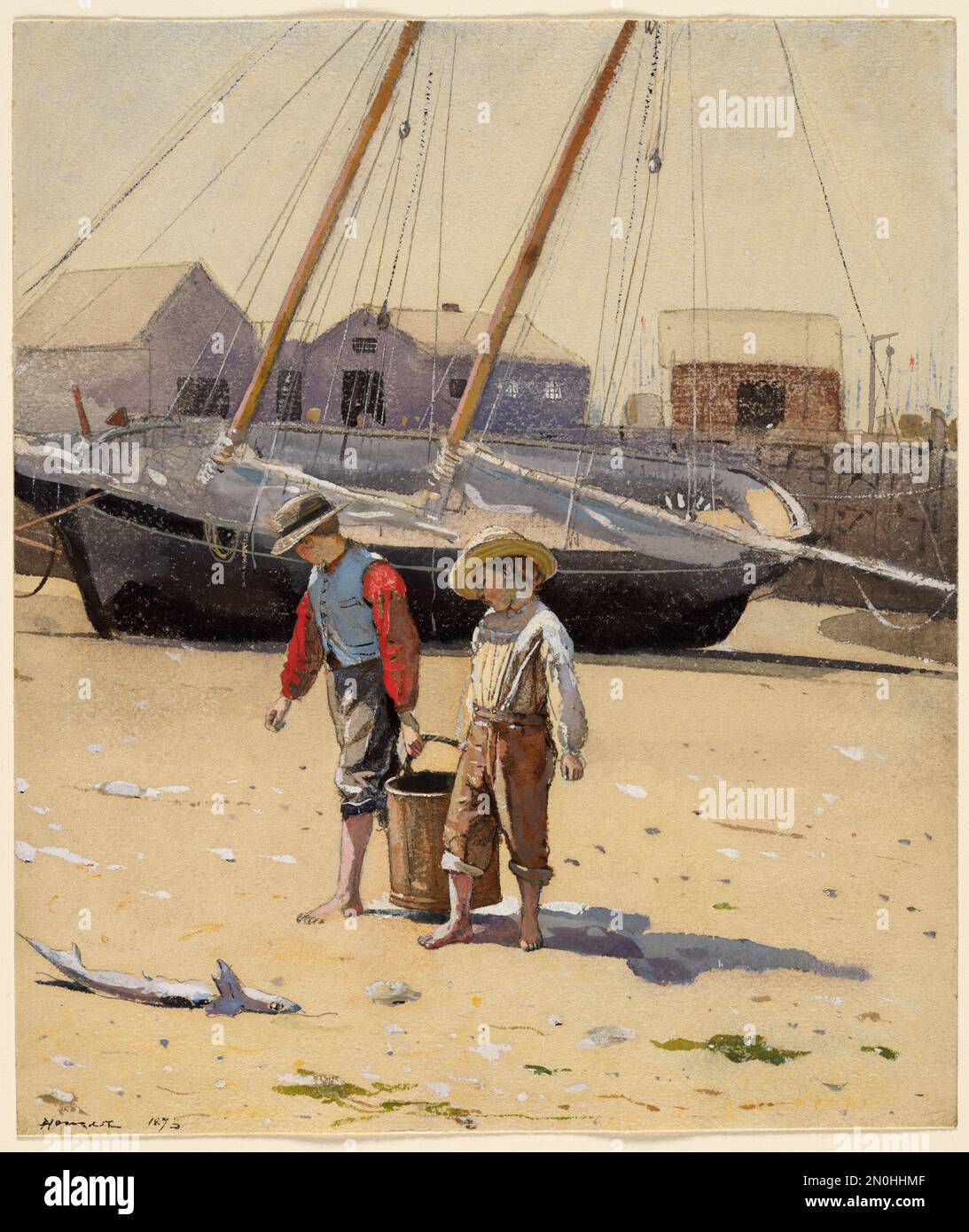 1873 winslow homer hi-res stock photography and images - Alamy