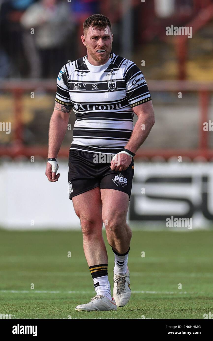Scott Taylor #30 of Hull FC during the Rugby League Pre Season match ...