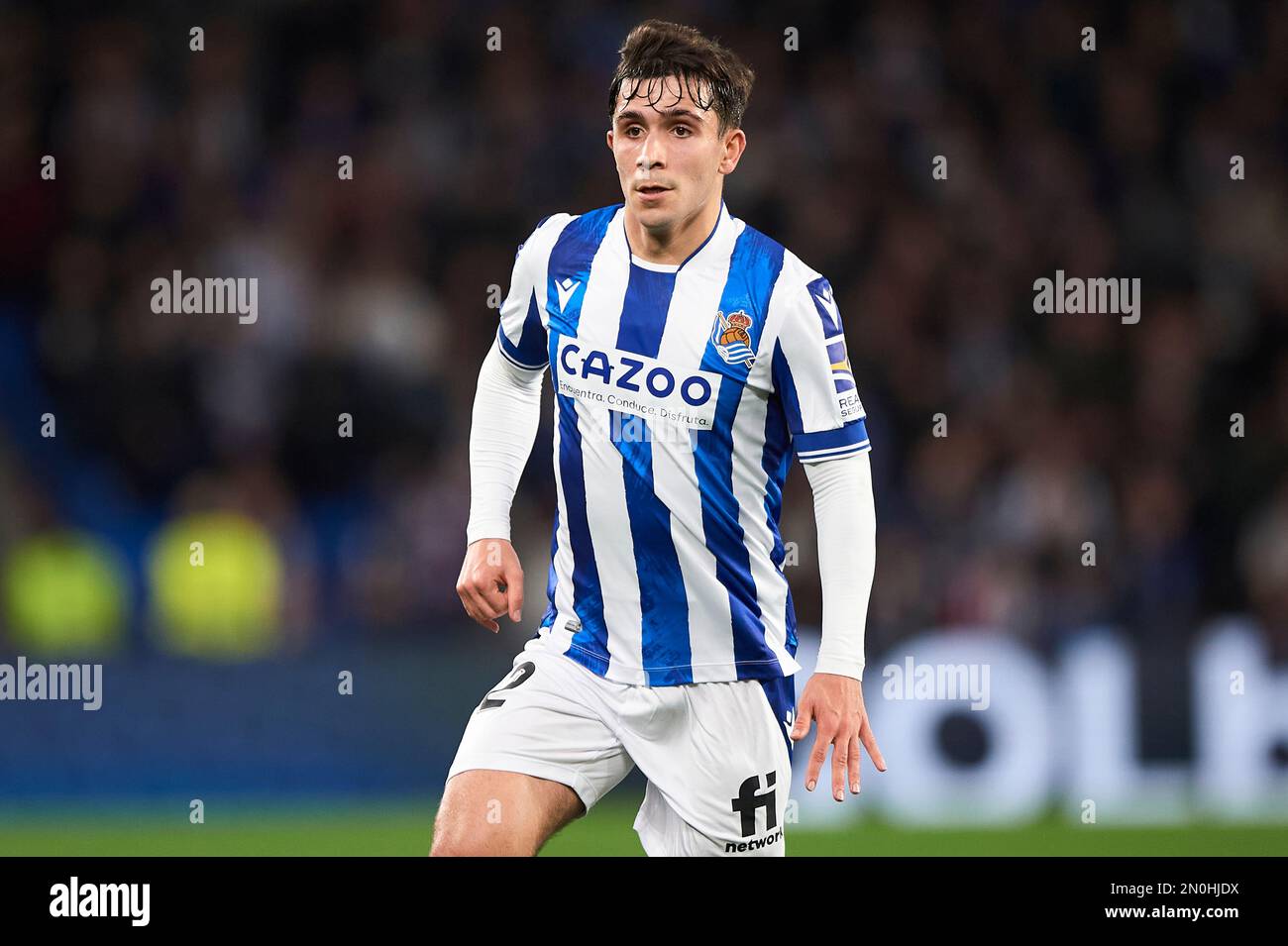 Pablo Marin of Real Sociedad during the La Liga match between Real ...